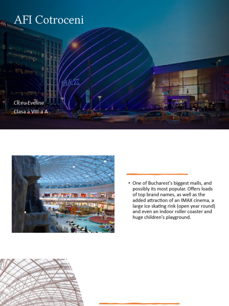 AFI Cotroceni: Bucharest's Largest Mall | PDF