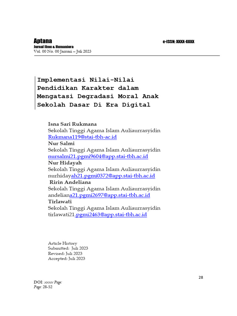 ISNA RUKMANA Based Template | PDF