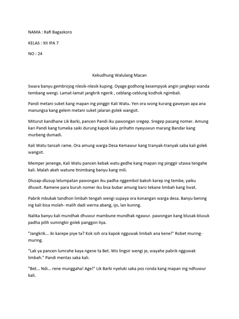 Rafi Bagaskoro | PDF