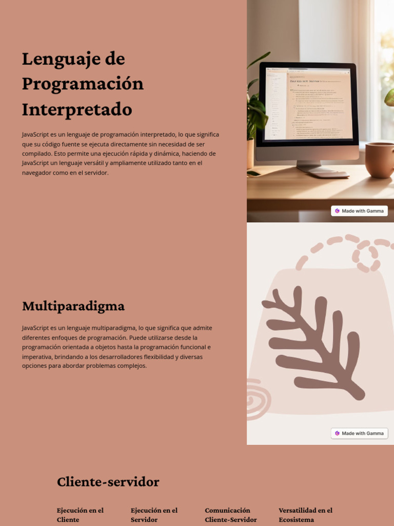 Lenguaje De Programacion Interpretado Pdf Script Java Modelo De Objeto De Documento 