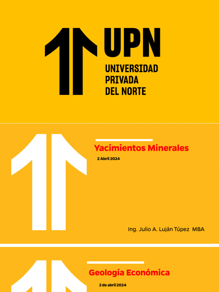 Semana 2 Geología Económica - Tipos de Recursos Mineros - Metalogenia ...