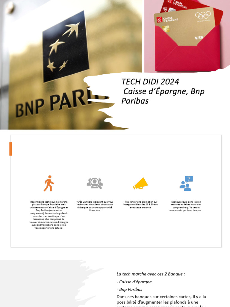 Tech Didi 2024 | PDF | Banques | BNP Paribas