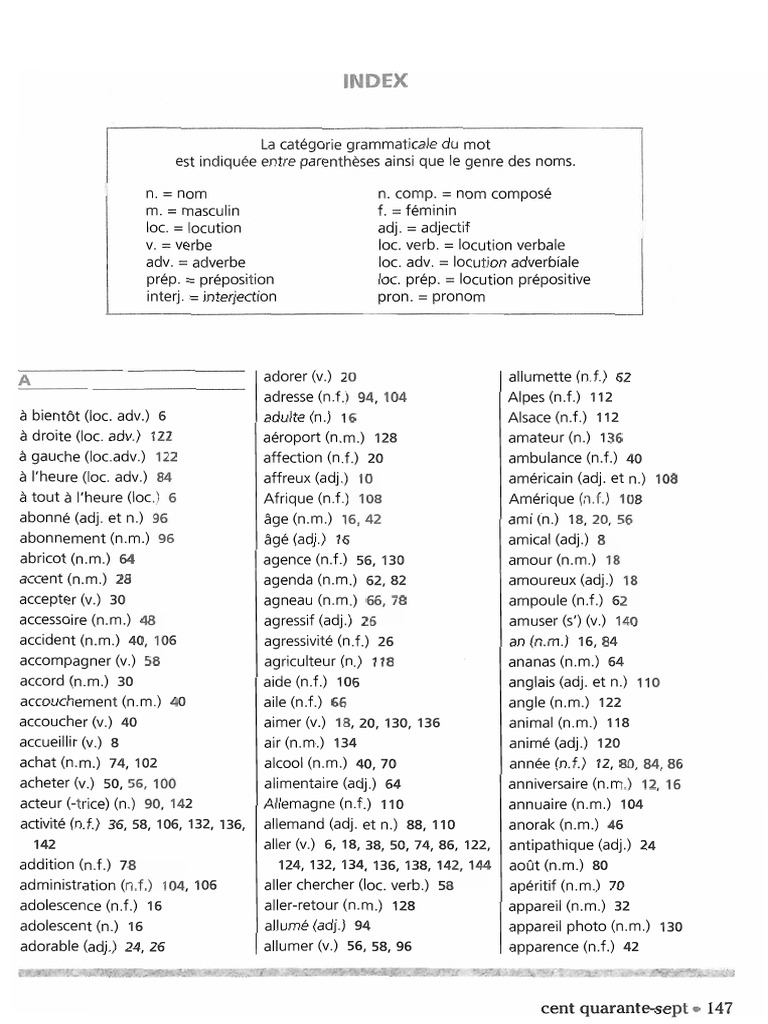 Grammaire : Noms et Adjectifs en N | PDF | Unités sémantiques ...