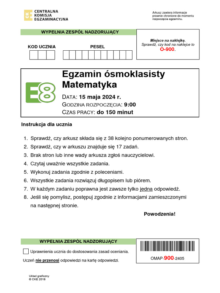 OMAP 900 X 2405 Zeszyt Zadan | PDF
