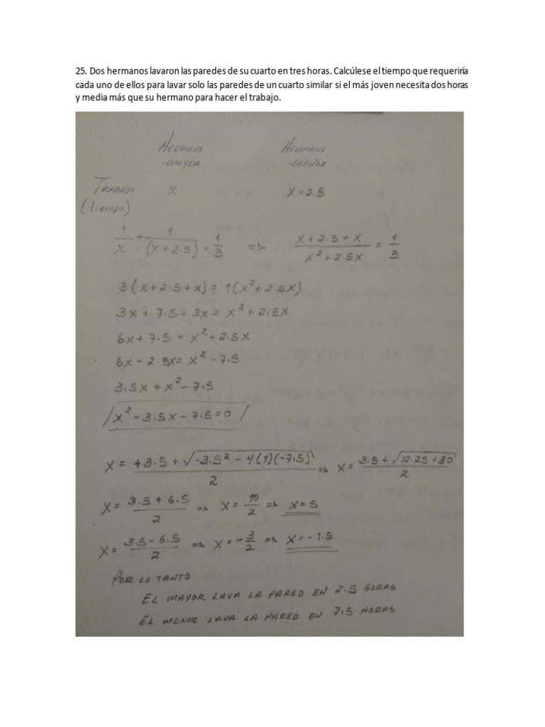 Ejercicio 25 y 29 | PDF