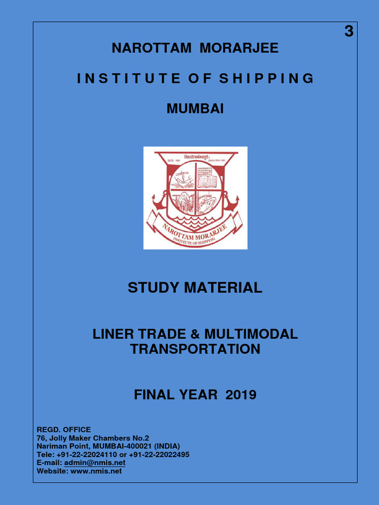 LTMT | PDF | Cargo | Containerization