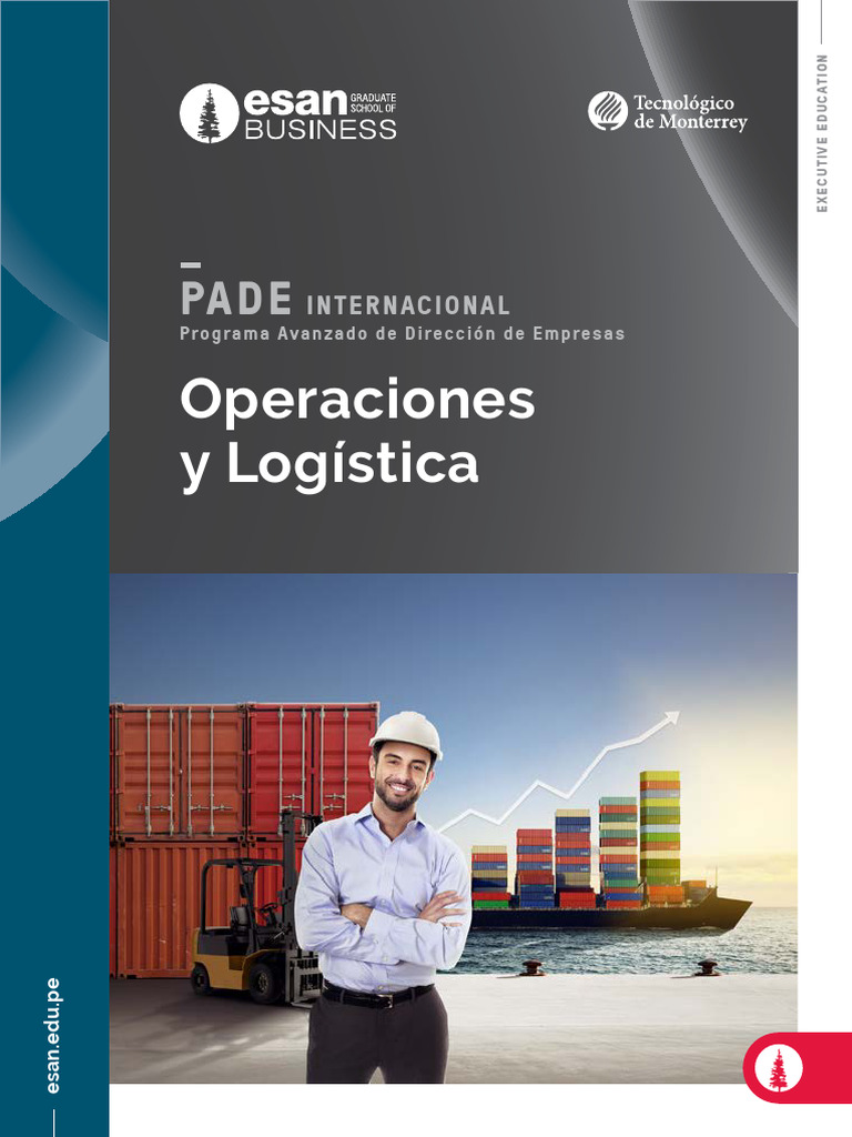 ESAN PADE Internacional Operaciones y Log Stica 22-2 Vfinal | PDF | Logística | Máster en ...