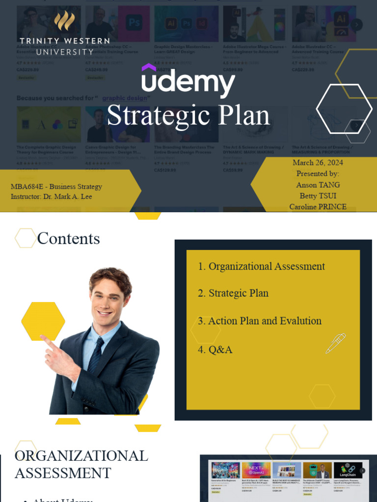 Udemy Strategic Plan | PDF | Corporate Social Responsibility | Mergers ...