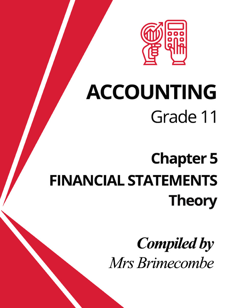 Grade 11 Financial Statements Guide | PDF | Balance Sheet | Book Value