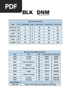 VERO MODA Size Guide | PDF | Waist | Body Shape