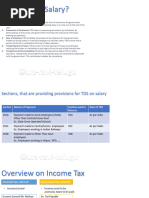 TDS Calculation On Salary in Excel | PDF