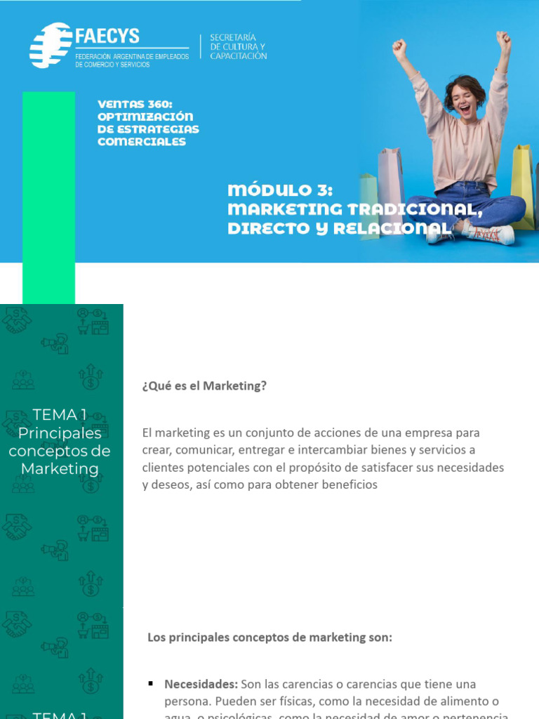 MÓDULO 3 - Gráficas venta 360 | PDF | Marketing | Producto (Negocio)