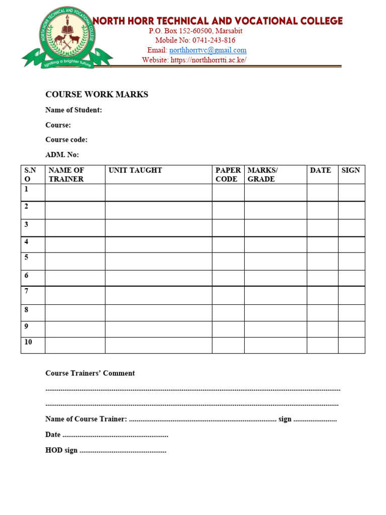 Knec Authorization Form | PDF