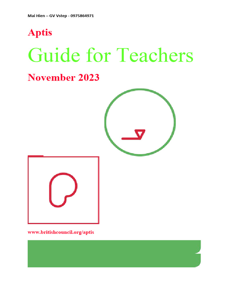 Aptis Esol | PDF | Reading Comprehension | Cognition