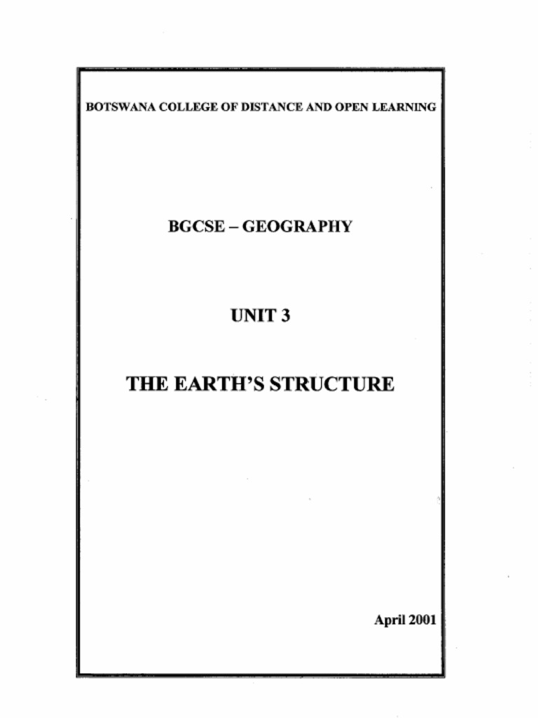 Geo Unit 3 Main | PDF