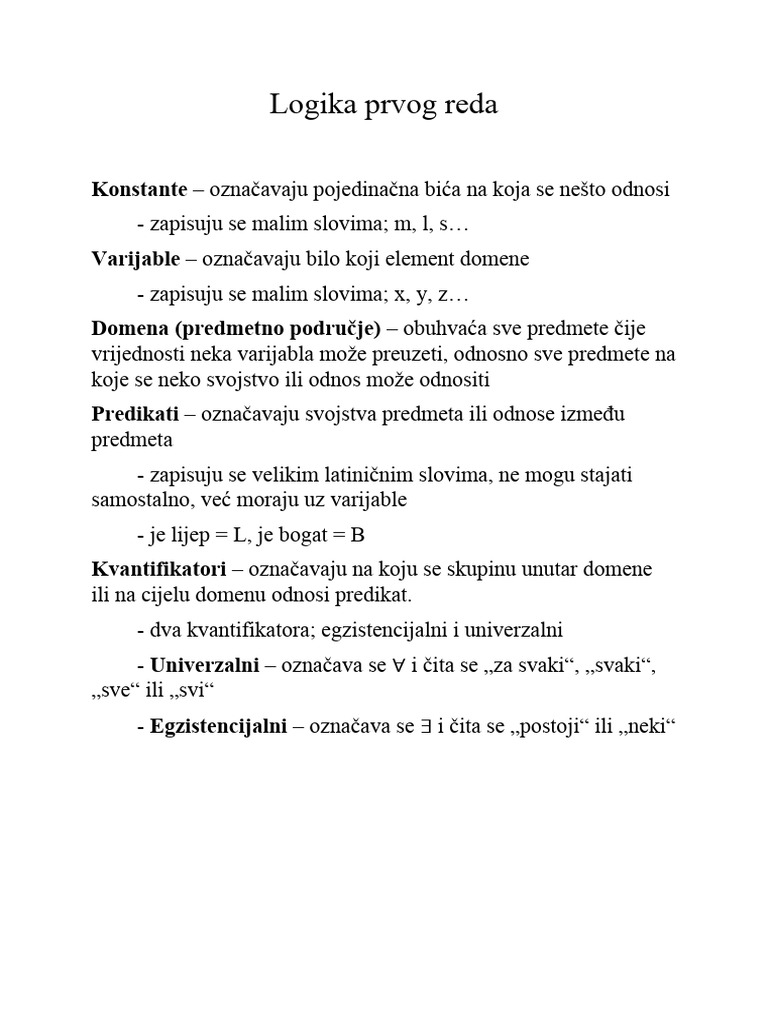 skripta - logika | PDF