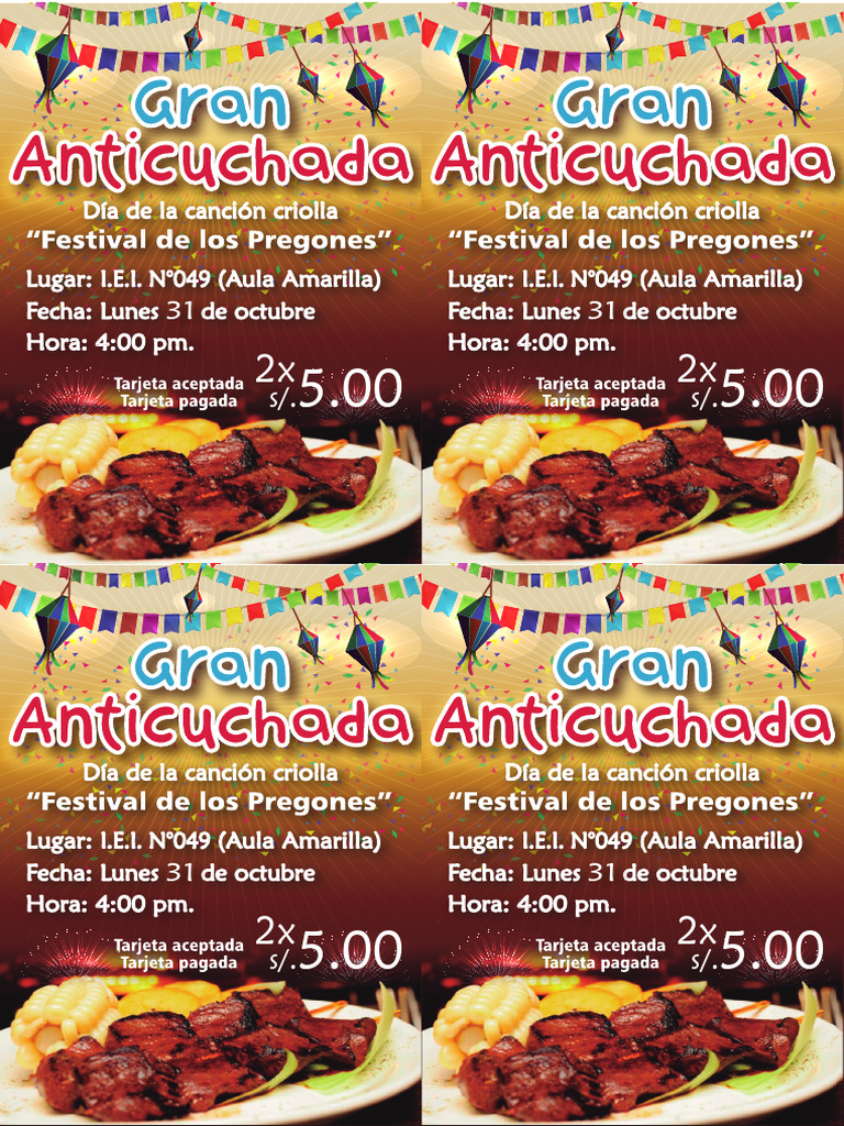 Anticuchada | PDF | Artes del Lenguaje y Comunicación | Estudios de ...