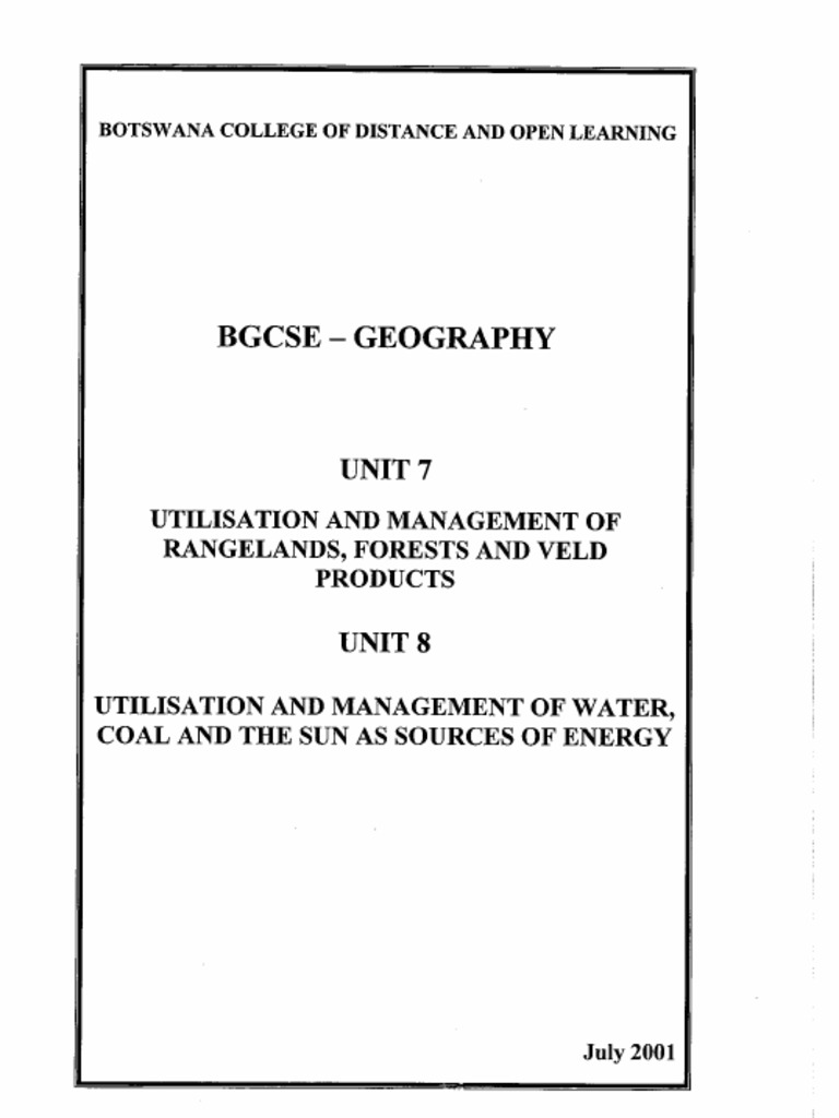 Geo Unit 7 8 Main | PDF