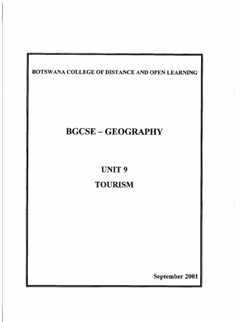 Geo Unit 9 Main | PDF