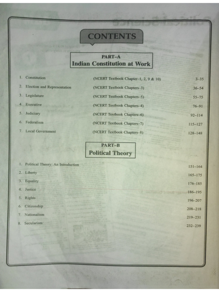 MBD Political Science 11 | PDF