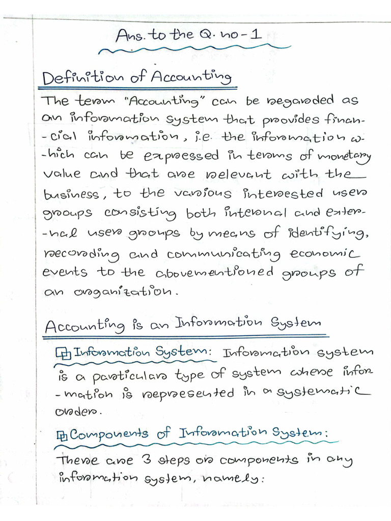 Accounting Assignment 1 2 Pdf