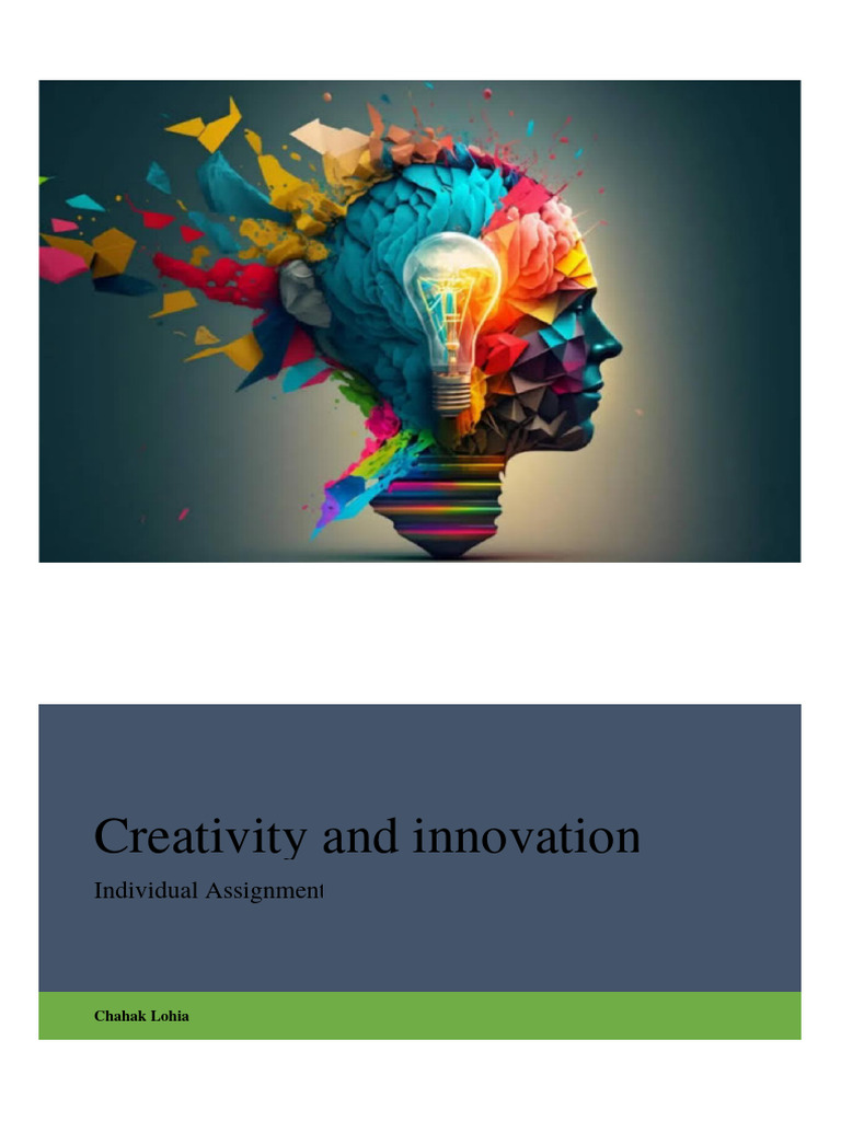 Creativity | PDF | Creativity | Thought