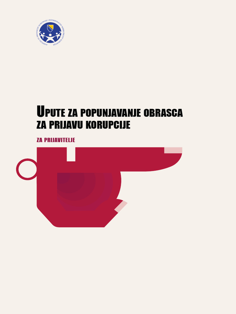 Uputstvo Za Prijavu Korupcije bhsx3 - Prijavitelji | PDF