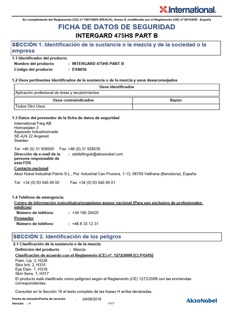 Intergard 475hs Part B | PDF | Autosuperación | Tecnología e ingeniería