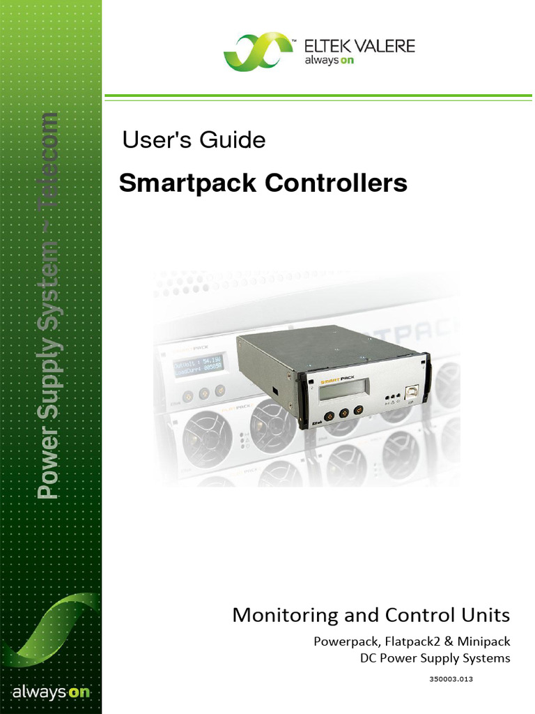 Smartpack Controllers | Download Free PDF | Usb | Power Supply