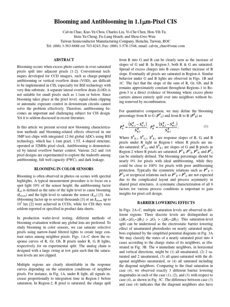 01-2 004-Chao Paper | PDF | Imaging | Electronics