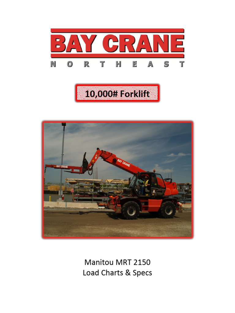 MANITOUC_10_000_lb_Manitou_MRT_2150 | PDF | Steering | Brake