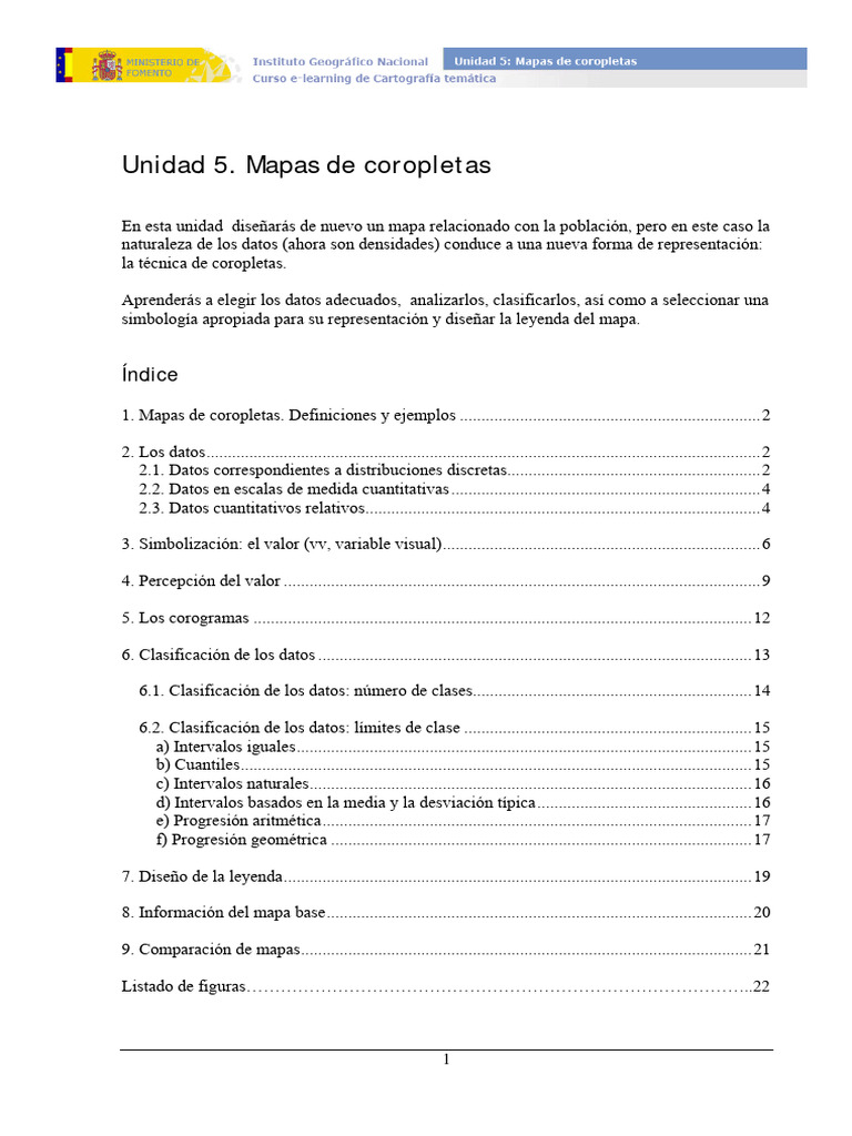 Guía de Mapas de Coropletas | PDF | Cuantil | Desviación Estándar