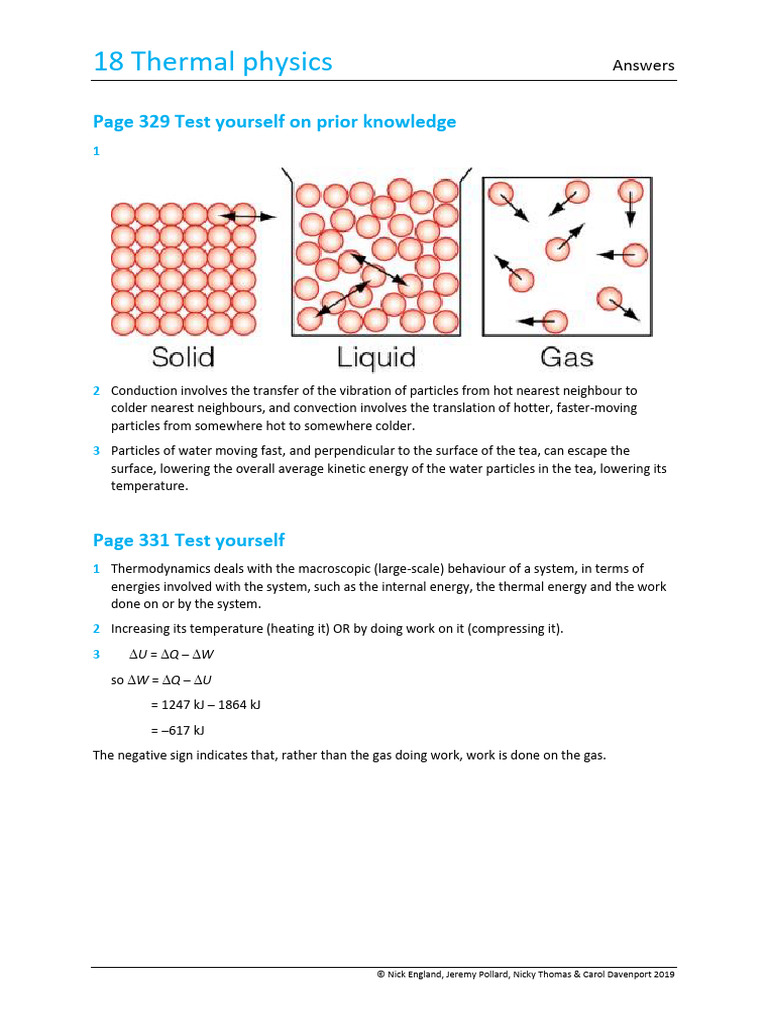18-Thermal-physics | PDF | Heat | Momentum