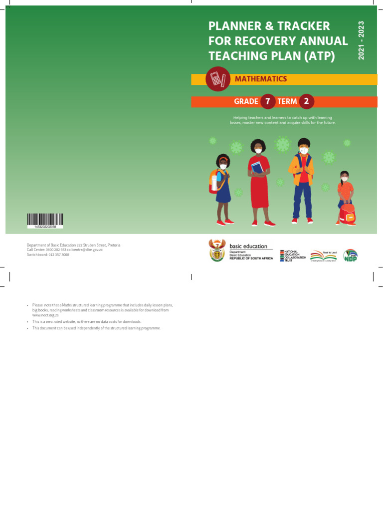 Maths Recovery Atp Grade 7 Term 2 2021 2023 | PDF | Educational ...