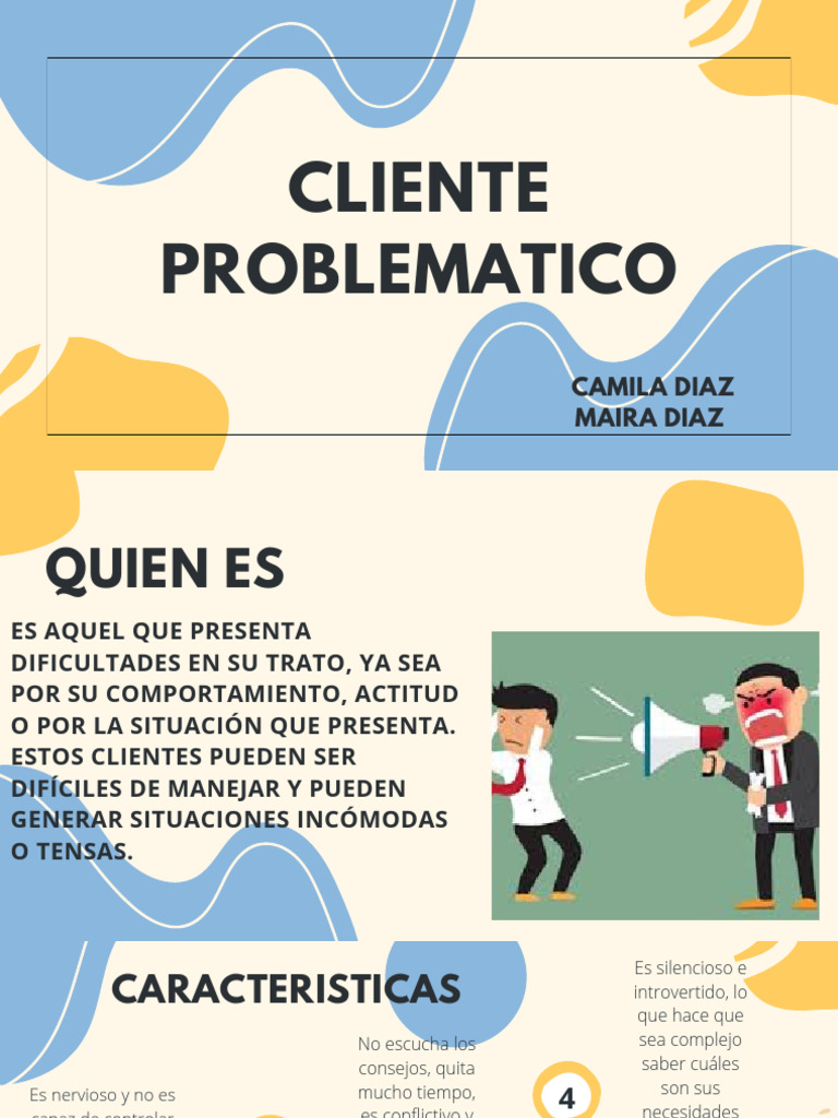 Cliente Problematico | PDF | Ciencias del comportamiento | Sicología