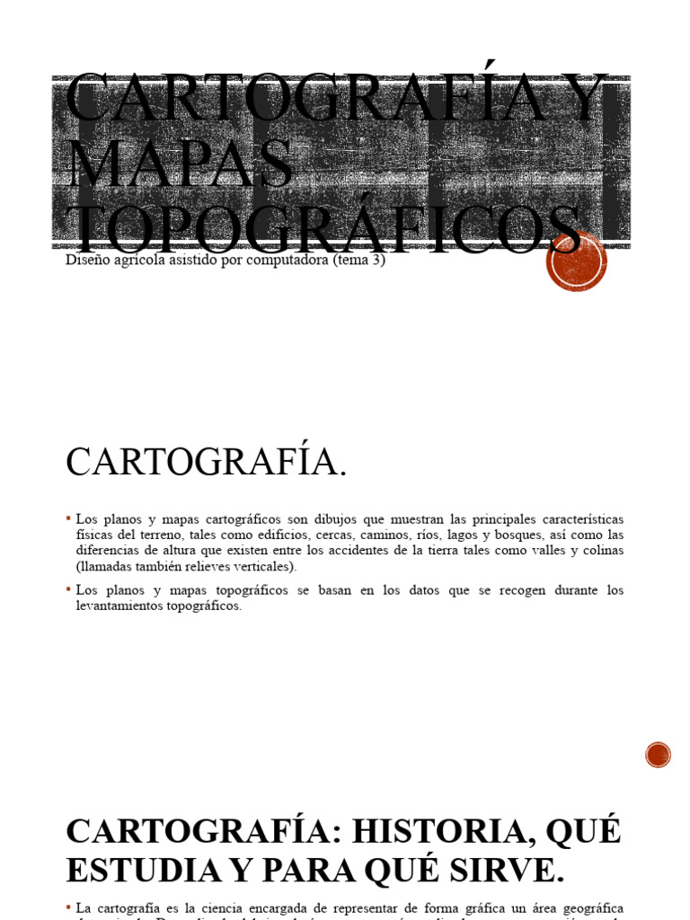 Tipos y Usos de Mapas Topográficos | PDF | Cartografía | Mapa