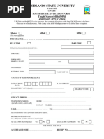MUBAS Postgraduate Application Form - September 2025 Intake | PDF ...