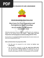 Drafting of Pleading and Conveyancing (Practical File) | PDF | Pleading | Lawsuit