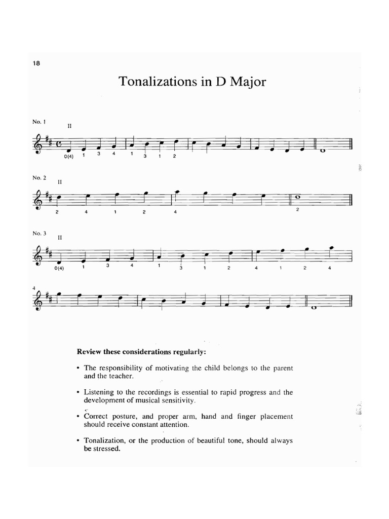 Tonalidad de D Major | PDF