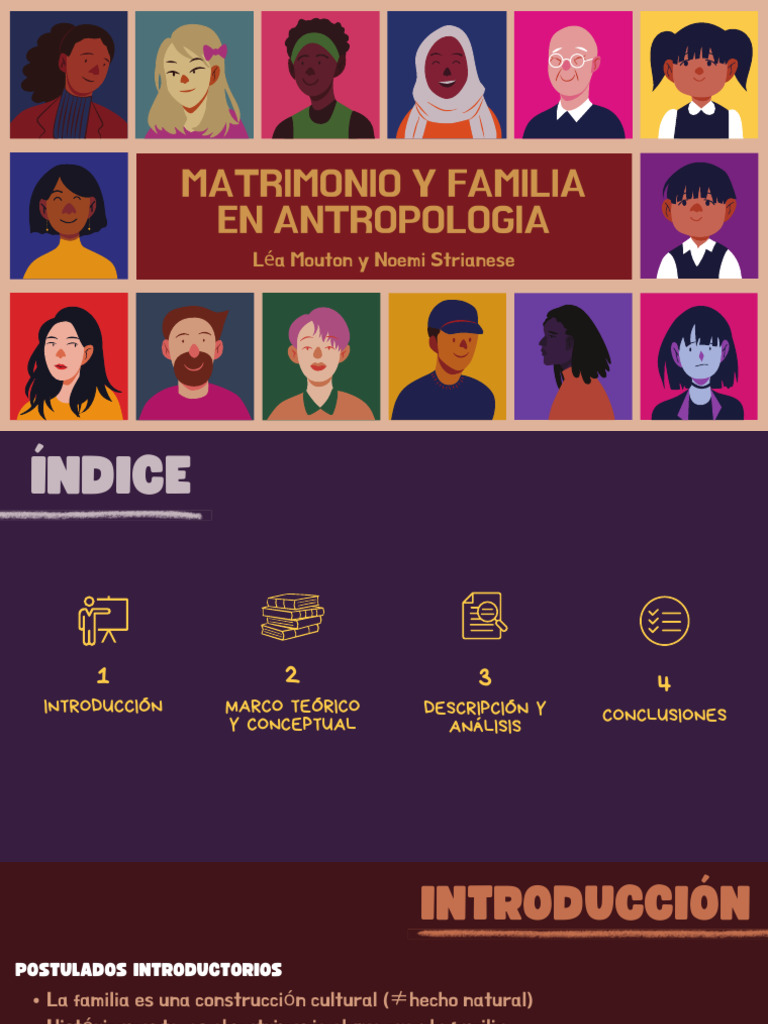 Strianese Mouton Presentacion Oral | PDF | Familia | Matrimonio