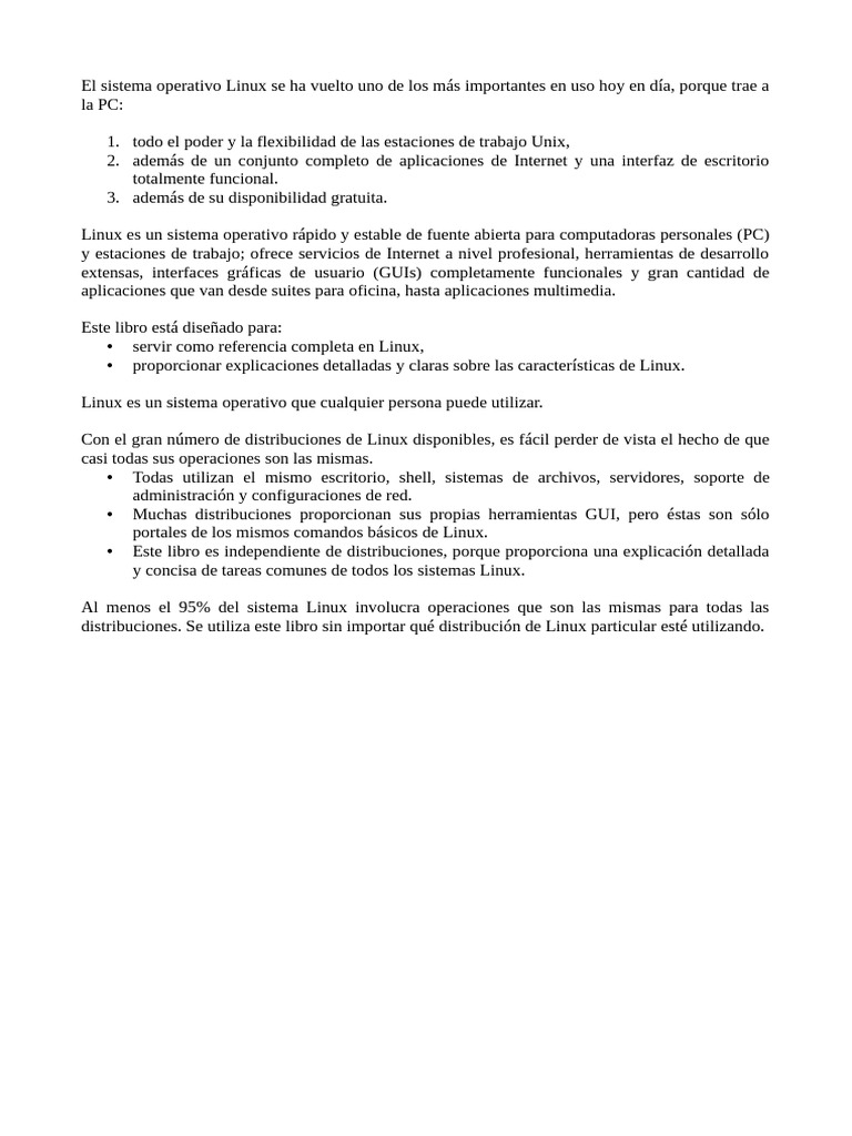 Manual de Referencia Linux Petersen | PDF