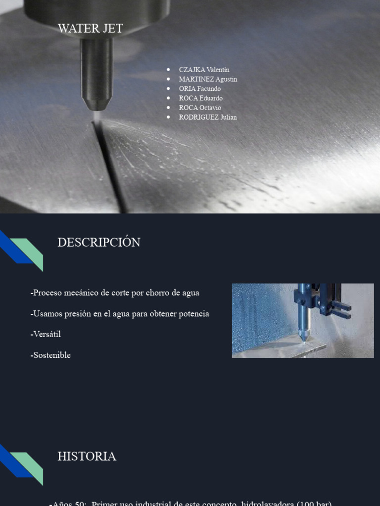 Water Jet | PDF | Abrasivo | Agua