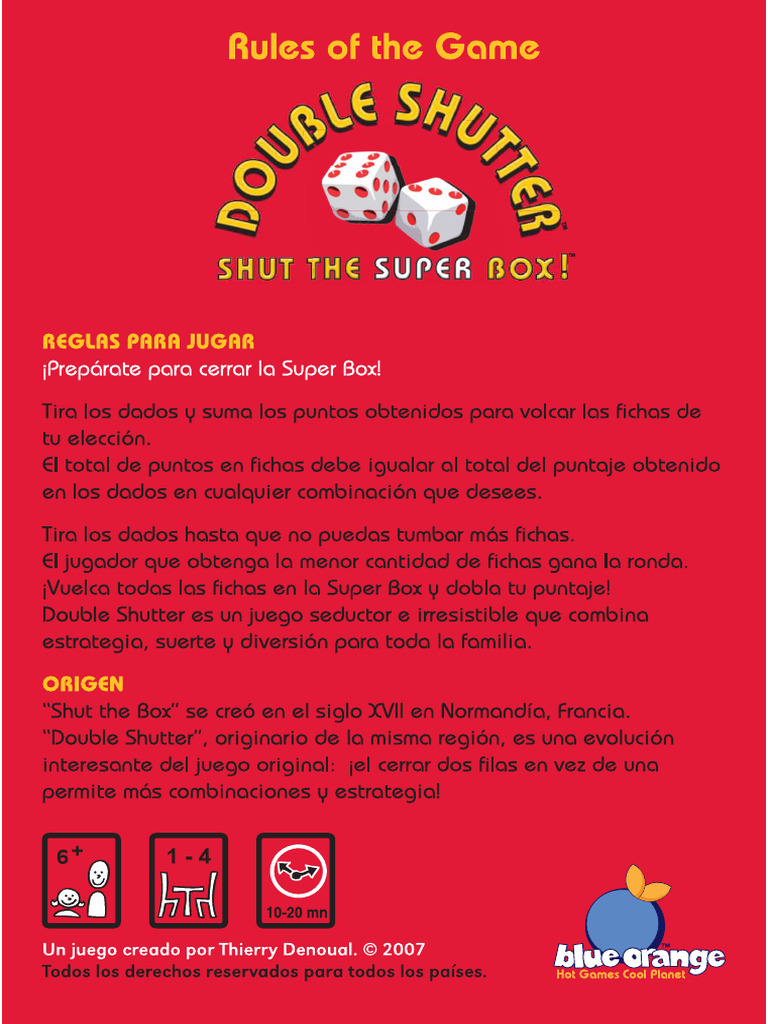 Reglas de Double Shutter | PDF