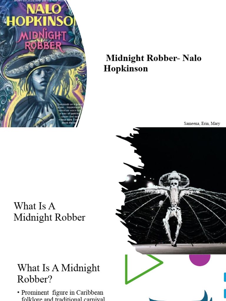 2024 The Midnight Robber Student Presentation Slides | PDF