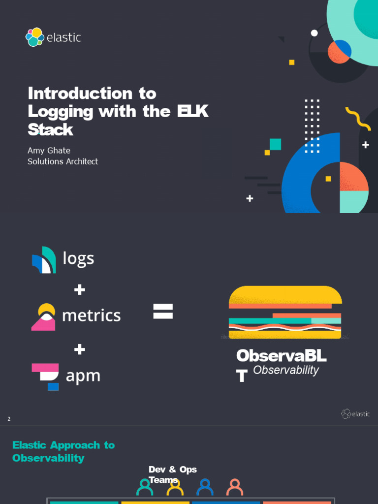 Introduction To Logging With The Elk Stack - 1 | PDF | Cloud Computing | System Software
