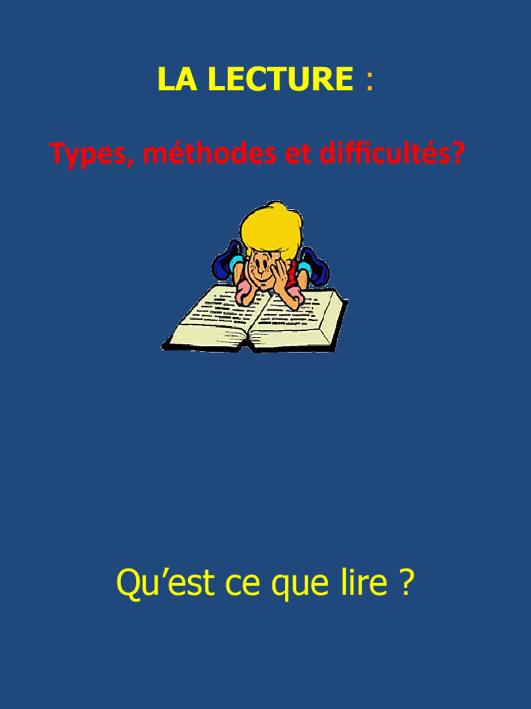 Types-de-la-Lecture 1 | PDF | Pédagogie | Syllabe