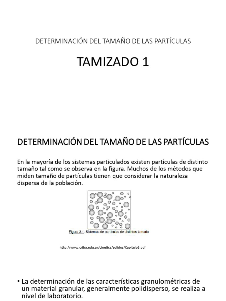 Tamizado 1 | PDF | Laboratorios | Agua