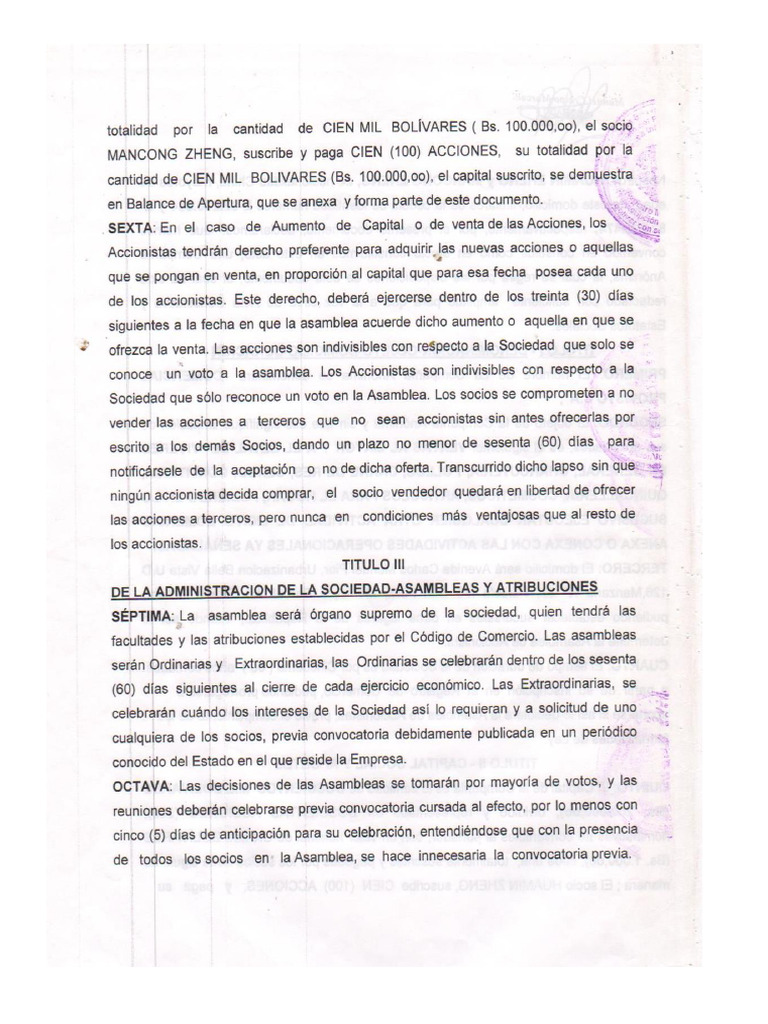 Regist Mercantil Provisto Pag 6 | PDF