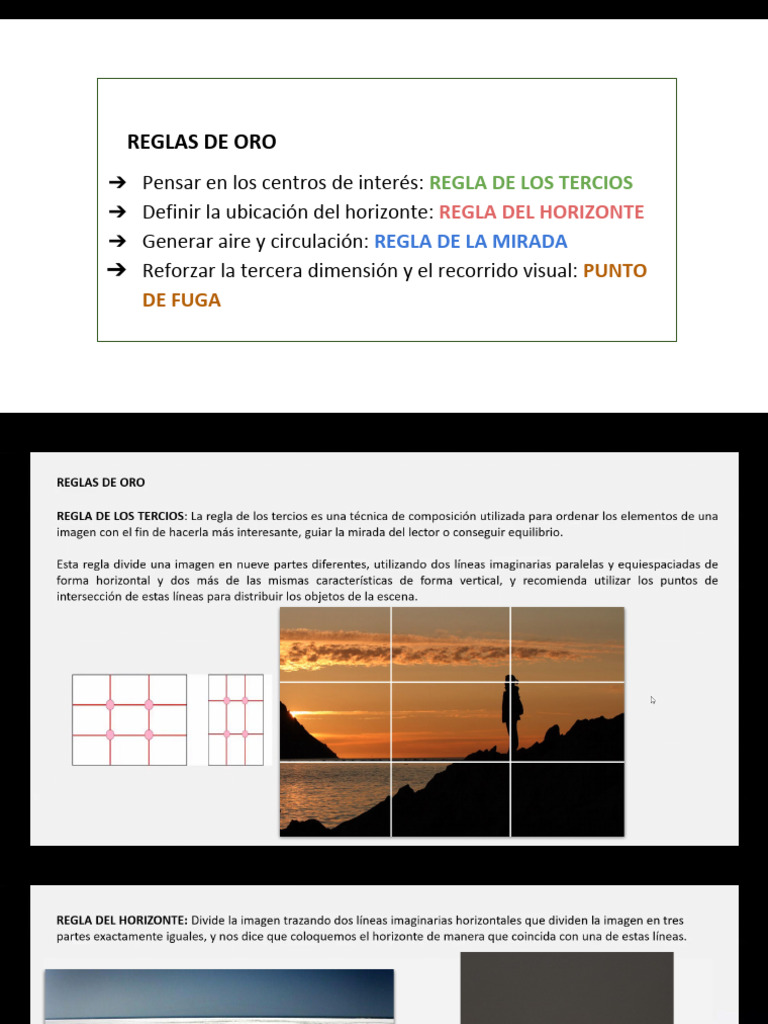 COMPOSICIÓN (Reglas Prácticas y Reglas de Oro) - 2023 | PDF