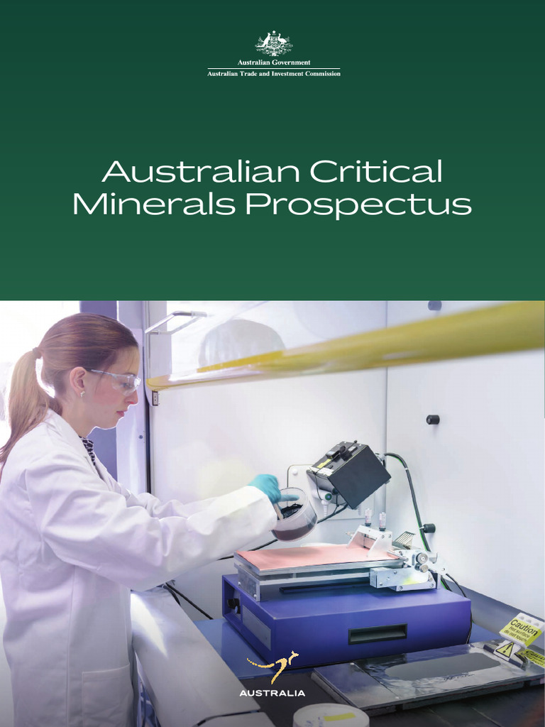 ATIC Australian Critical Minerals Jan 2024 | PDF | Fluorine | Metals